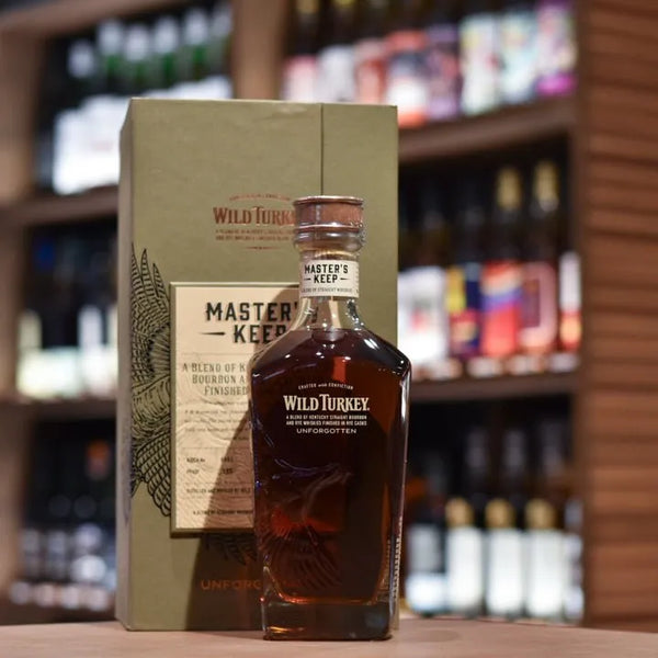 Wild Turkey Master's Keep Unforgotten Straight Bourbon and Rye Whiskey ...